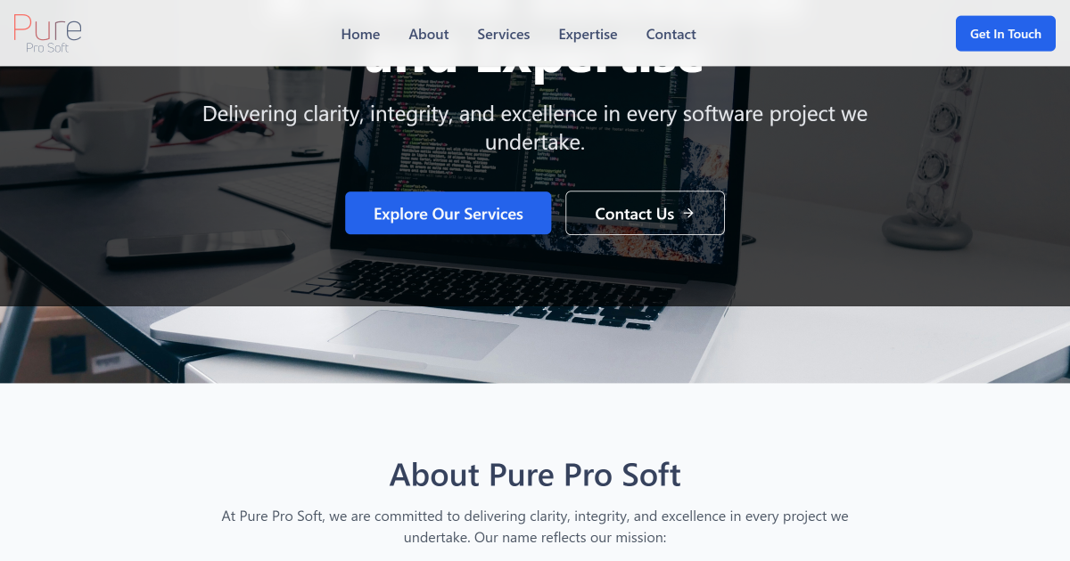 Pure Pro Soft - A Hub for Innovation and Expertise